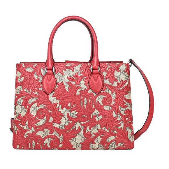 Gucci | Bags | Gucci Arabesque Gg Supreme Top Handle Shoulder Bag ...